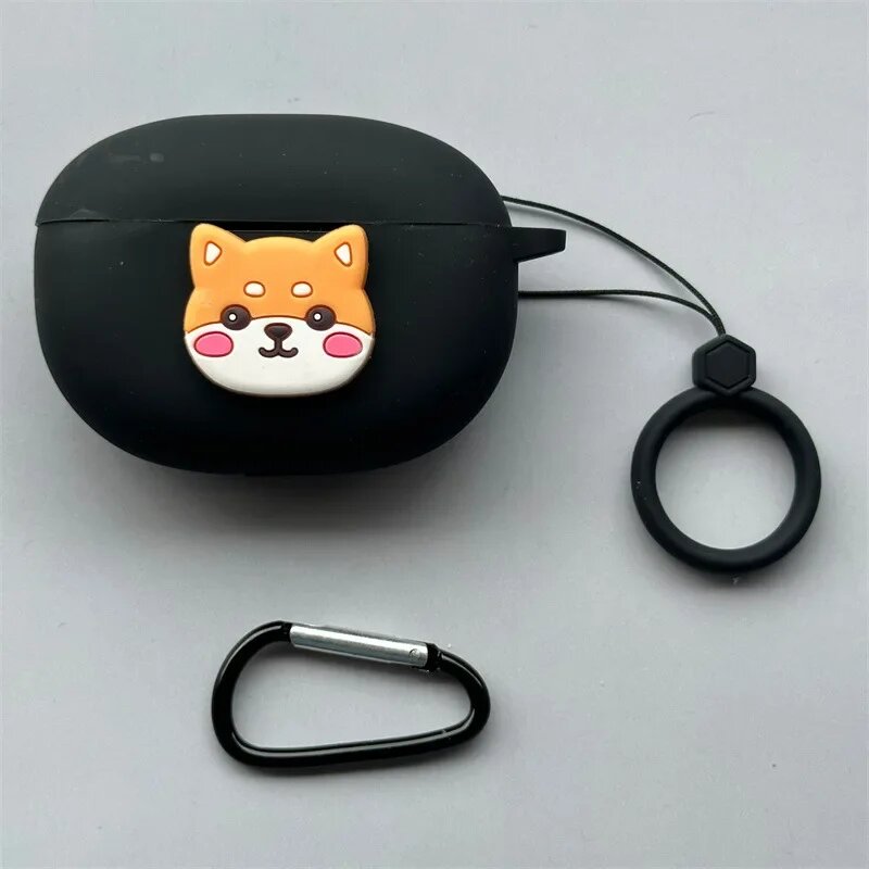 Чехол для Realme Buds T310, силиконовый мягкий чехол с рисунком, милый противоударный чехол Realme Buds T300, защитный чехол