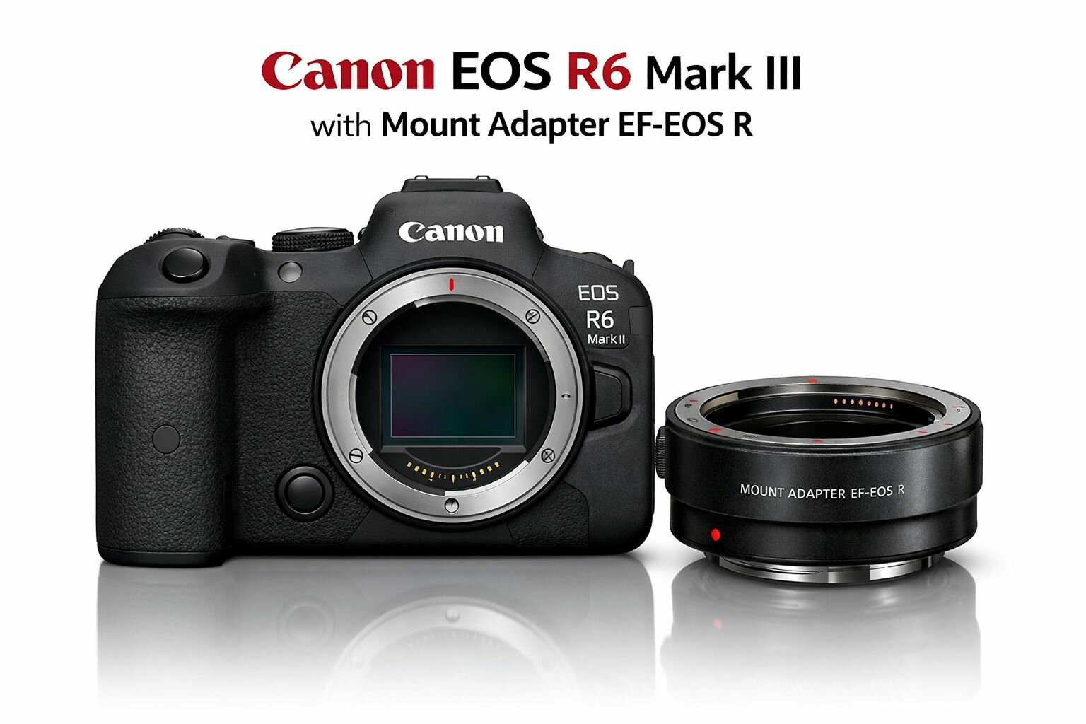 Фотоаппарат CANON EOS R6 MARK III MOUNT ADAPTER EF EOS R