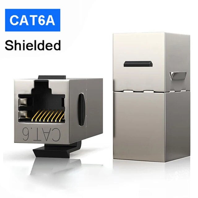 CAT6A Shielded Keystone Jack, 2 шт.