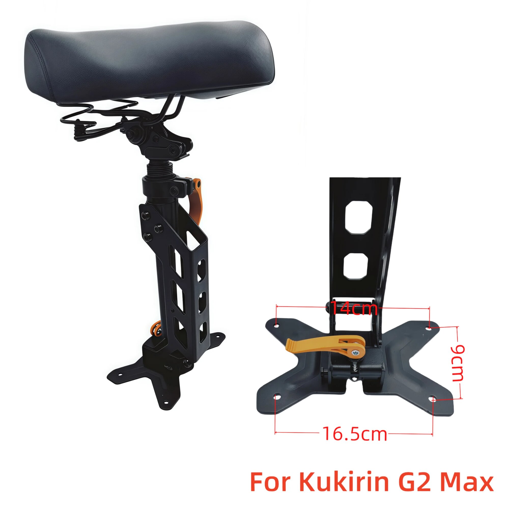 Сиденье для Kugookirin G2 Max, черное