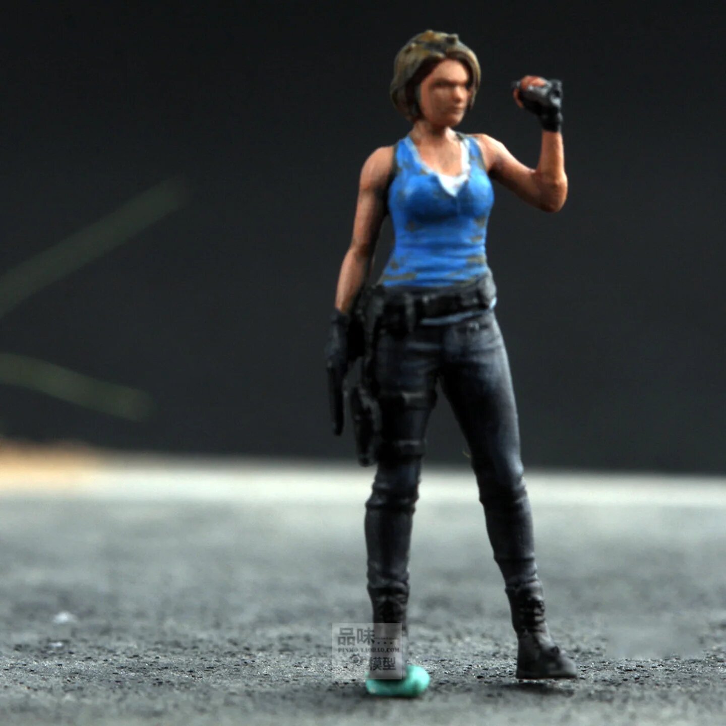 Фигурка полиция Джилл Валентина 1:72 asoty