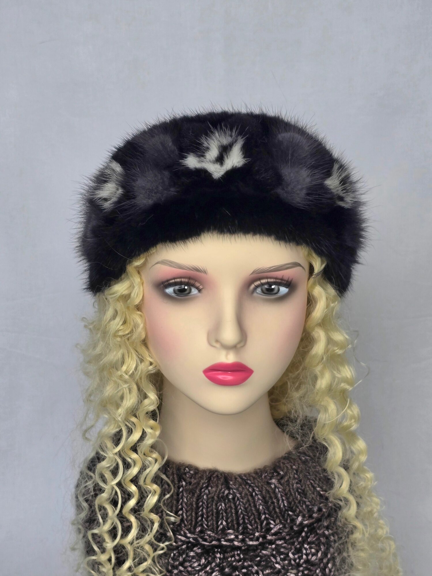 Повязка  меховая для женщин