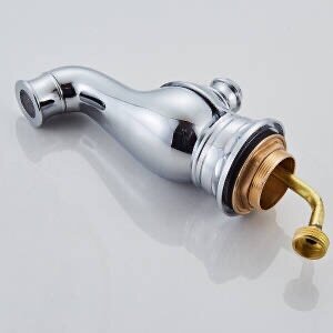 L7 Шкаф для ванной с умывальником в европейском стиле, золотой двойной умывальник, четырехкомпонентный набор, выдвижной разделенный комбинированный умывальник, смеситель на три-четыре отверстия