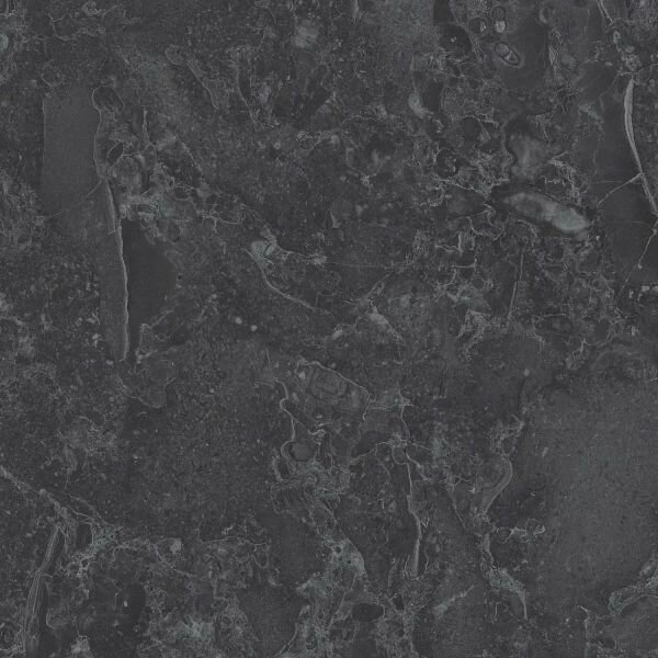 Керамин Керамогранит Рэй 5 черный мат 60x60 9 мм (цена за 1.44 м2)