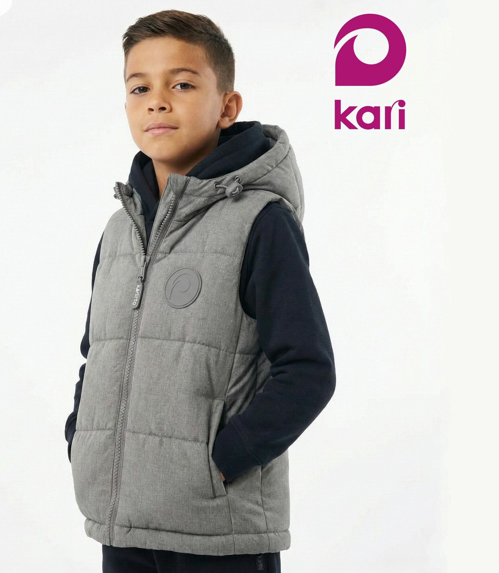 Жилет утеплённый