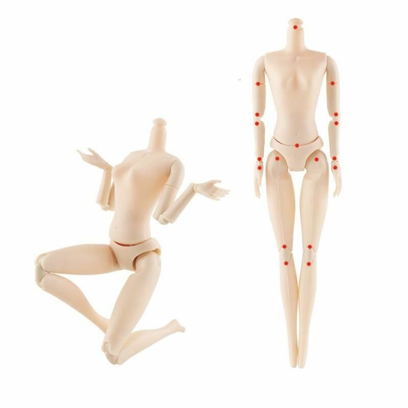 1/6 BJD шарнирная кукла для DIY, Светло-желтый - <30cm