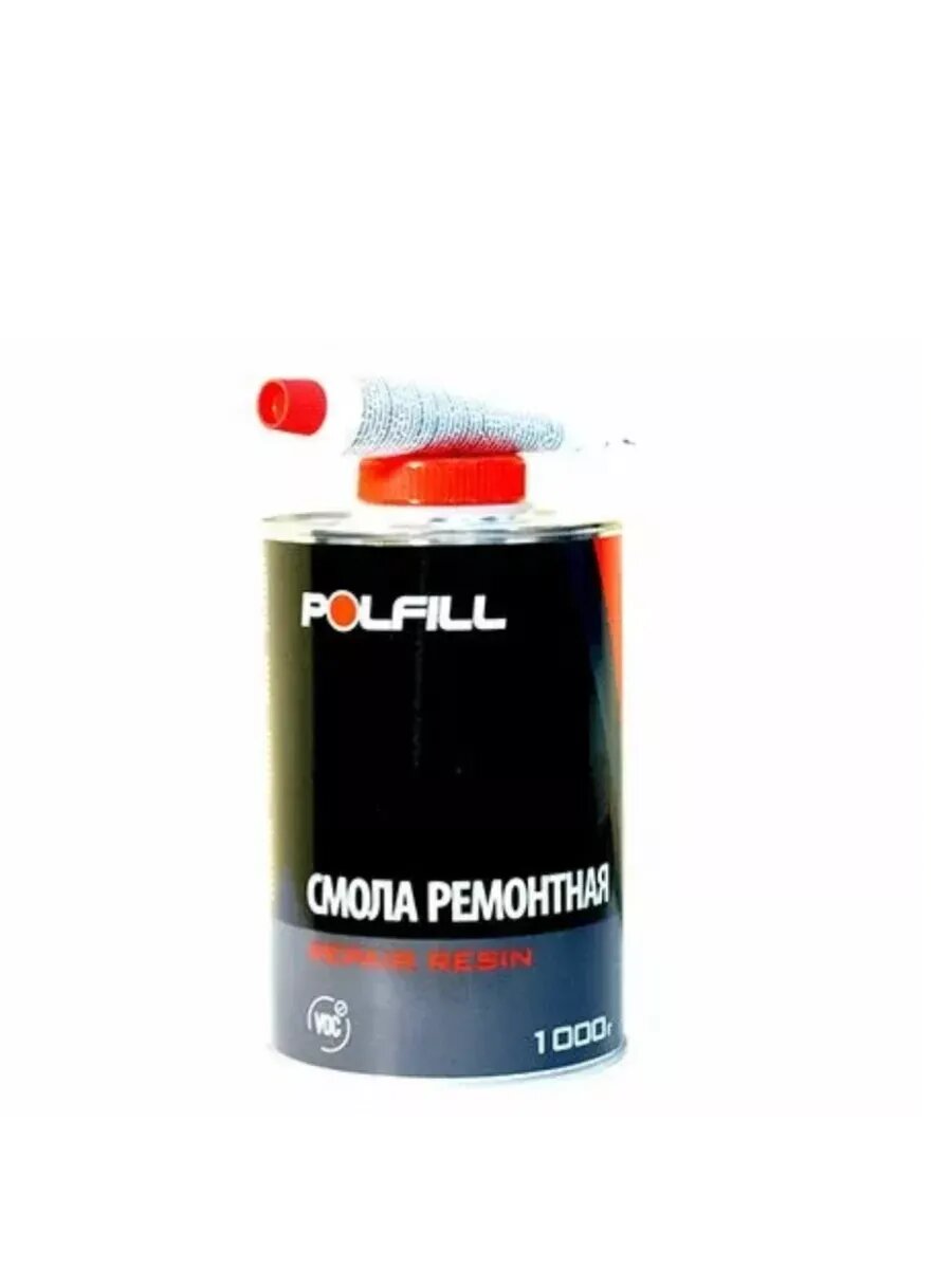 Ремонтная полиэфирная смола POLFILL 1 кг с отверд.
