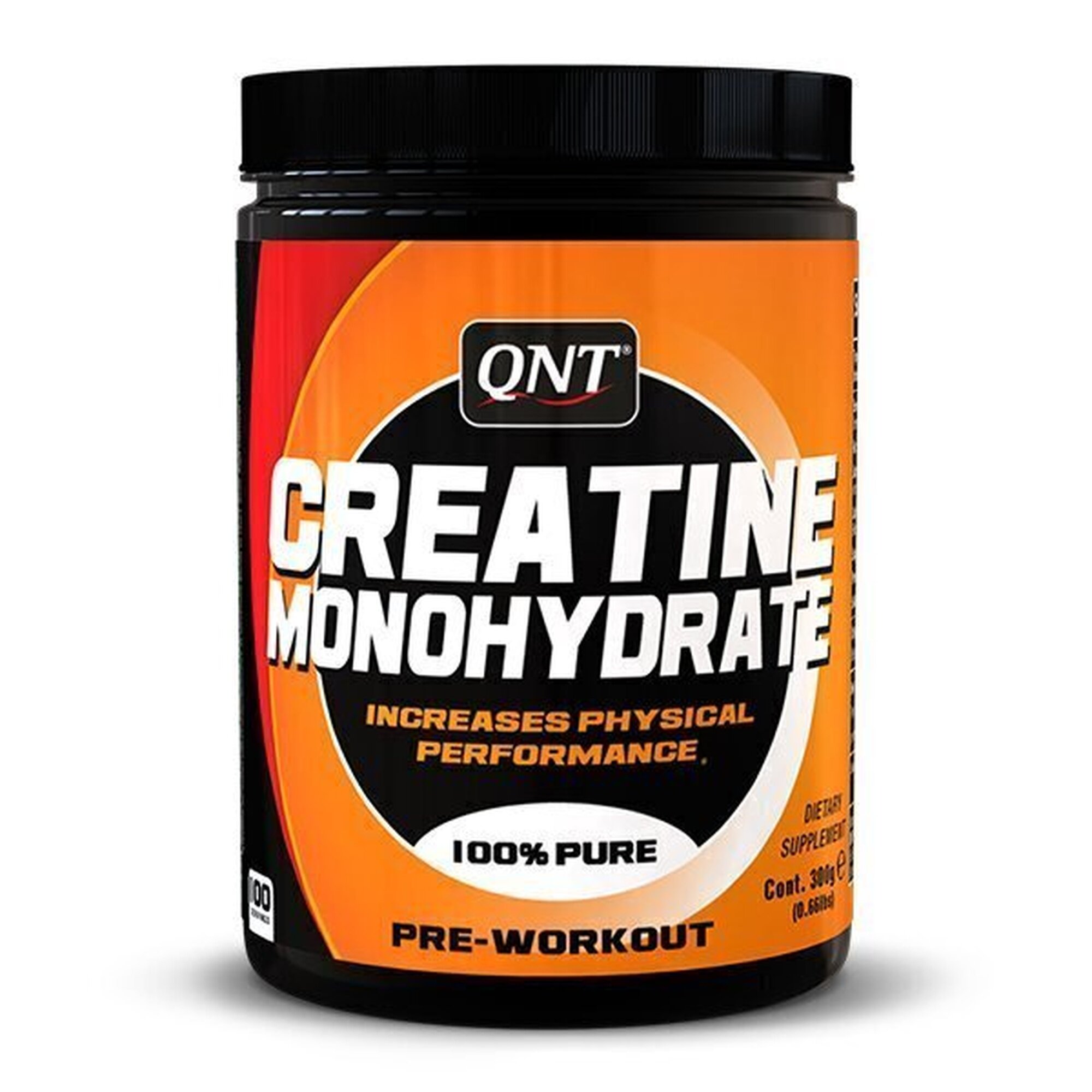 Креатин моногидрат QNT Creatine Monohydrate, 100% чистый, 300 грамм