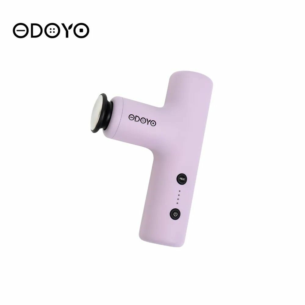 Массажный пистолет ODOYO Magic Punch Color с функцией прогрева