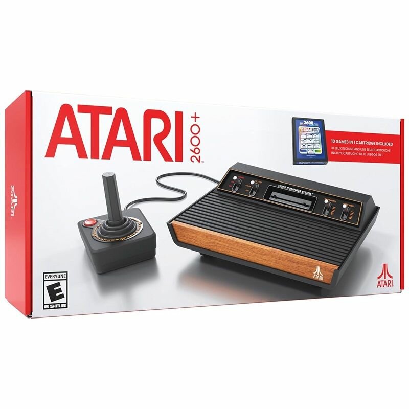 Игровая ретро приставка Atari 2600+ Video Game System (Black)