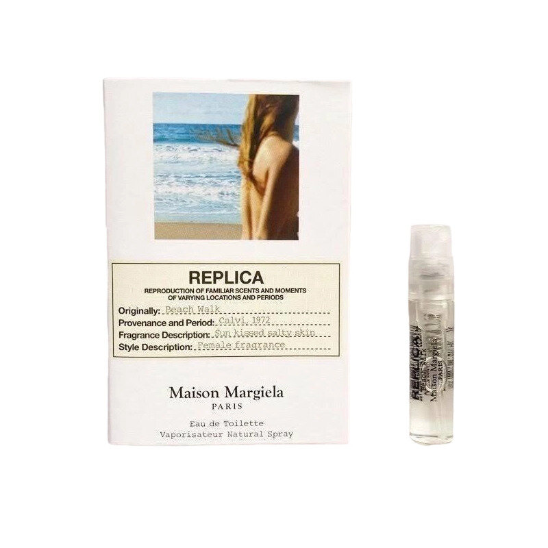 Туалетная вода Maison Martin Margiela Replica Beach Walk миниатюра 1.2 мл / Пробник духов Мейсон Мартин Марджела Реплика Бич Волк