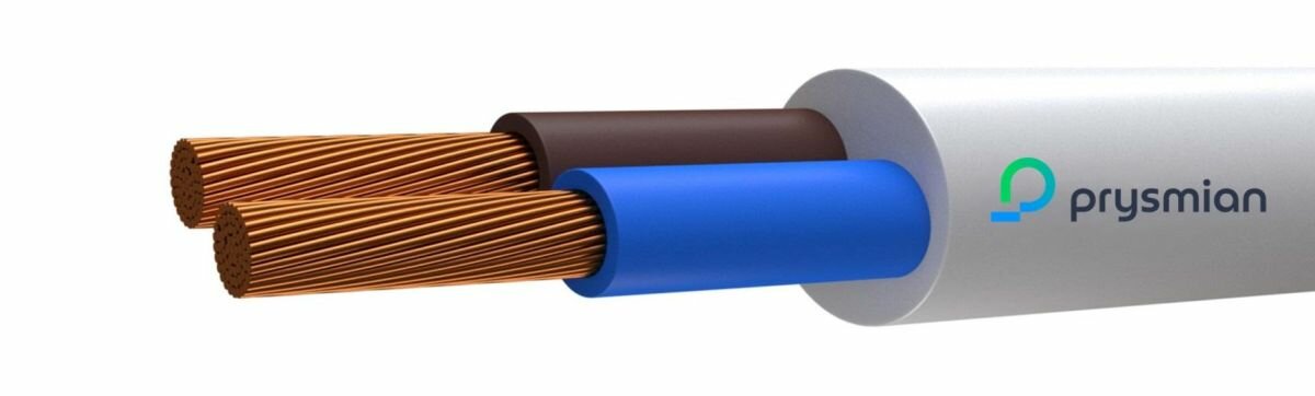 Провод ПВС 2х6 Б (м) РЭК-PRYSMIAN 0102070201