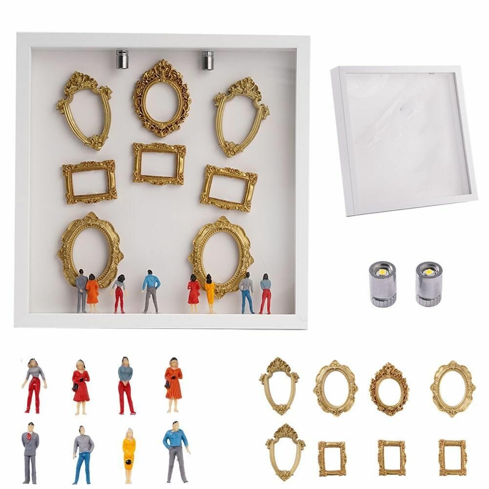 Мини-музей альбом, силуэтная шкатулка для вечной памяти