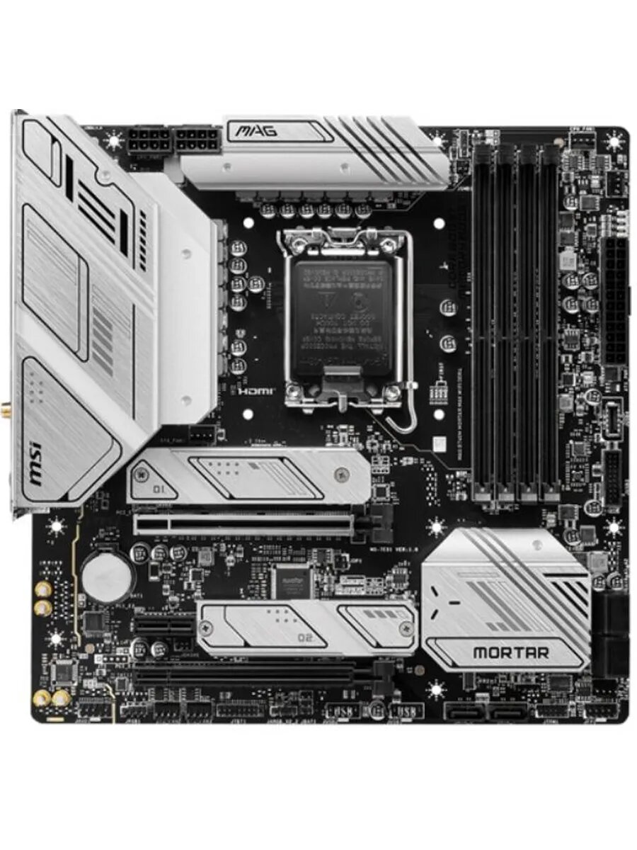 Материнская плата MAG B760M MORTAR MAX WIFI - LGA 1700, DDR4