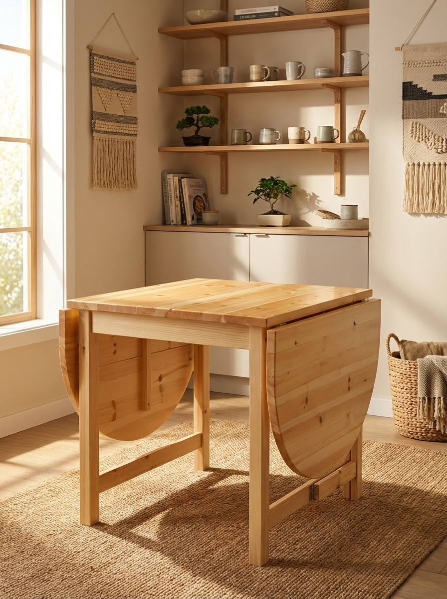 Стол "Клаффи" - книжка из сосны, 1650х65х75, Дом Мебели из Сосны