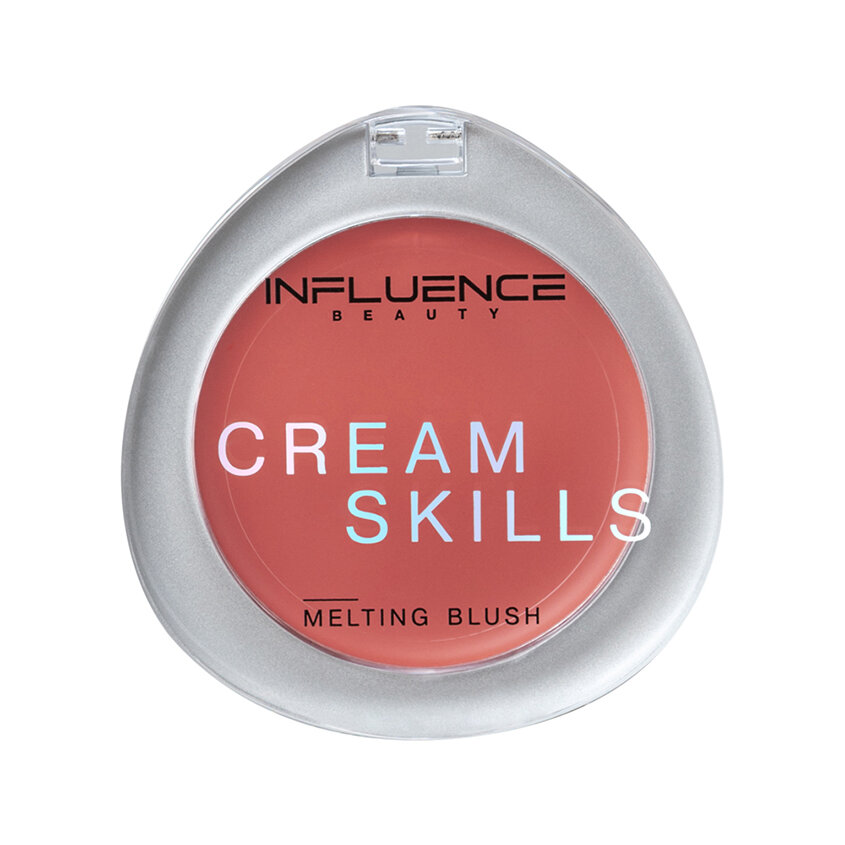 Румяна для лица INFLUENCE BEAUTY CREAM SKILLS кремовые тон 02 Softlight Rose