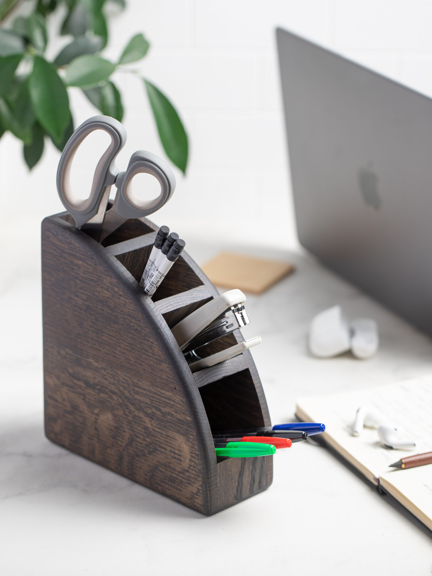 Органайзер для хранения, органайзер для канцелярии на стол, полка деревянная