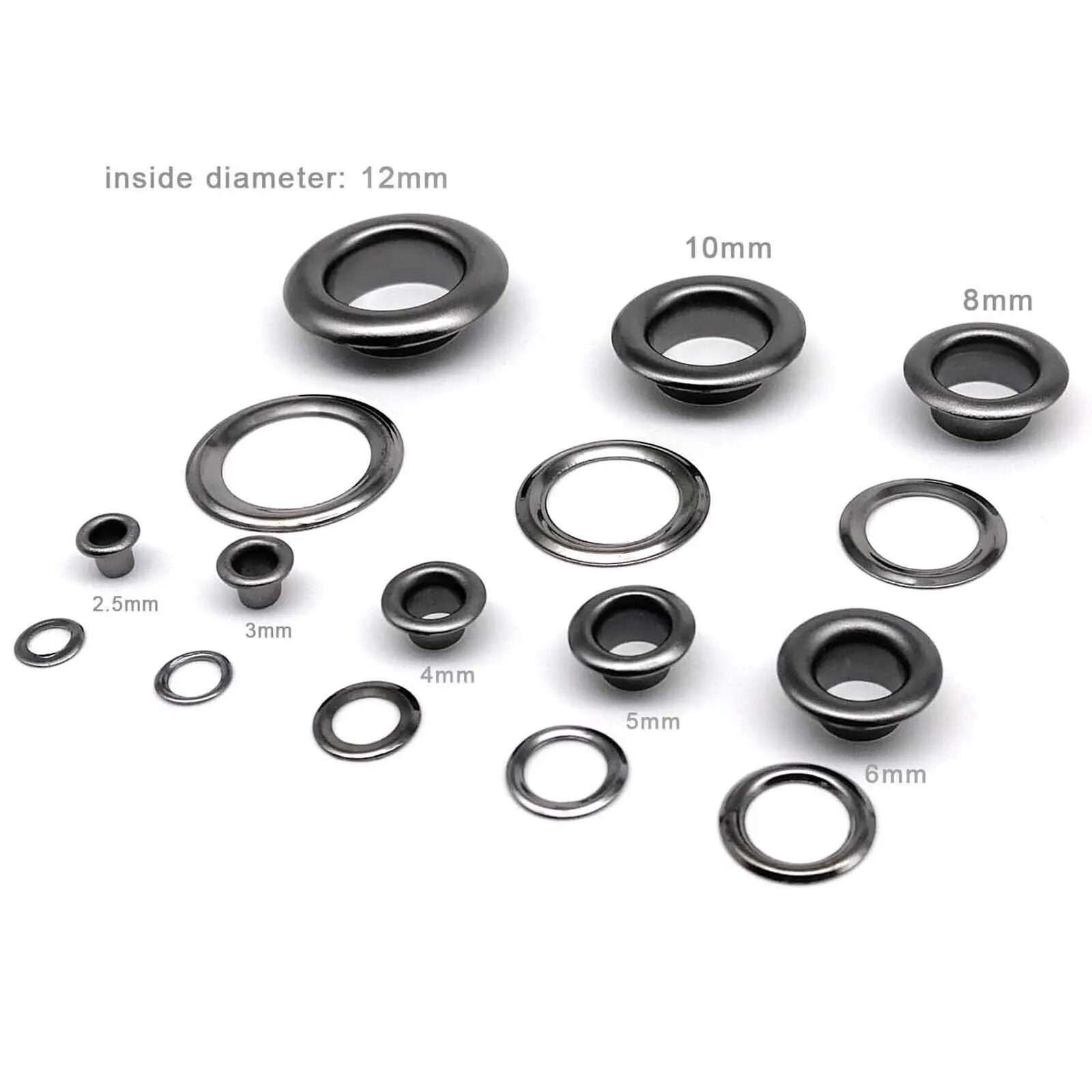Гвозди для кожи HZYUEGOU 2,5-12 мм, inner diameter 3mm