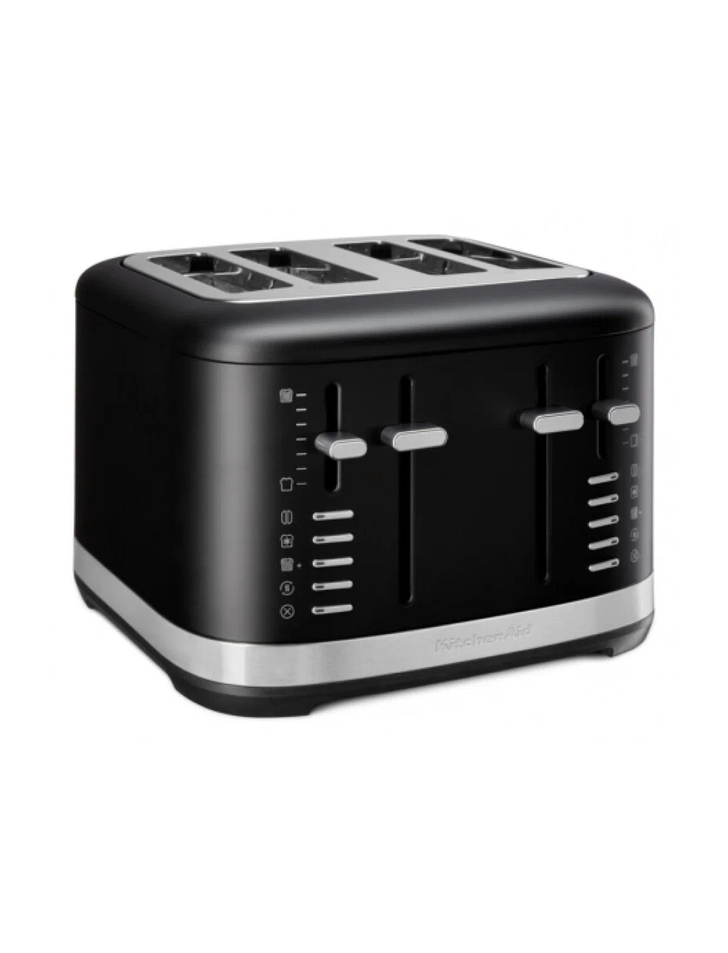 Тостер KitchenAid 5KMT4109EBM, мощность 1960 Ватт, регулировка степени обжаривания, автоматическое поднятие тостов