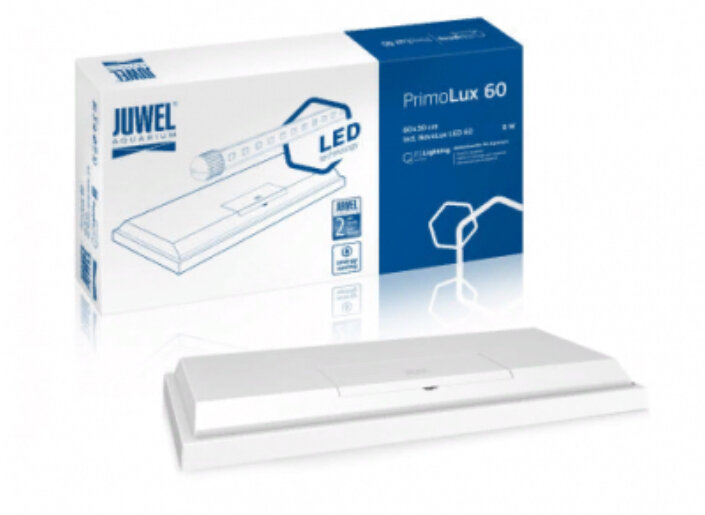 Крышка Juwel "PrimoLux", для аквариумов Primo60, Primo70, Record 60, Record70, 60 см x 30 см, пластик, белая