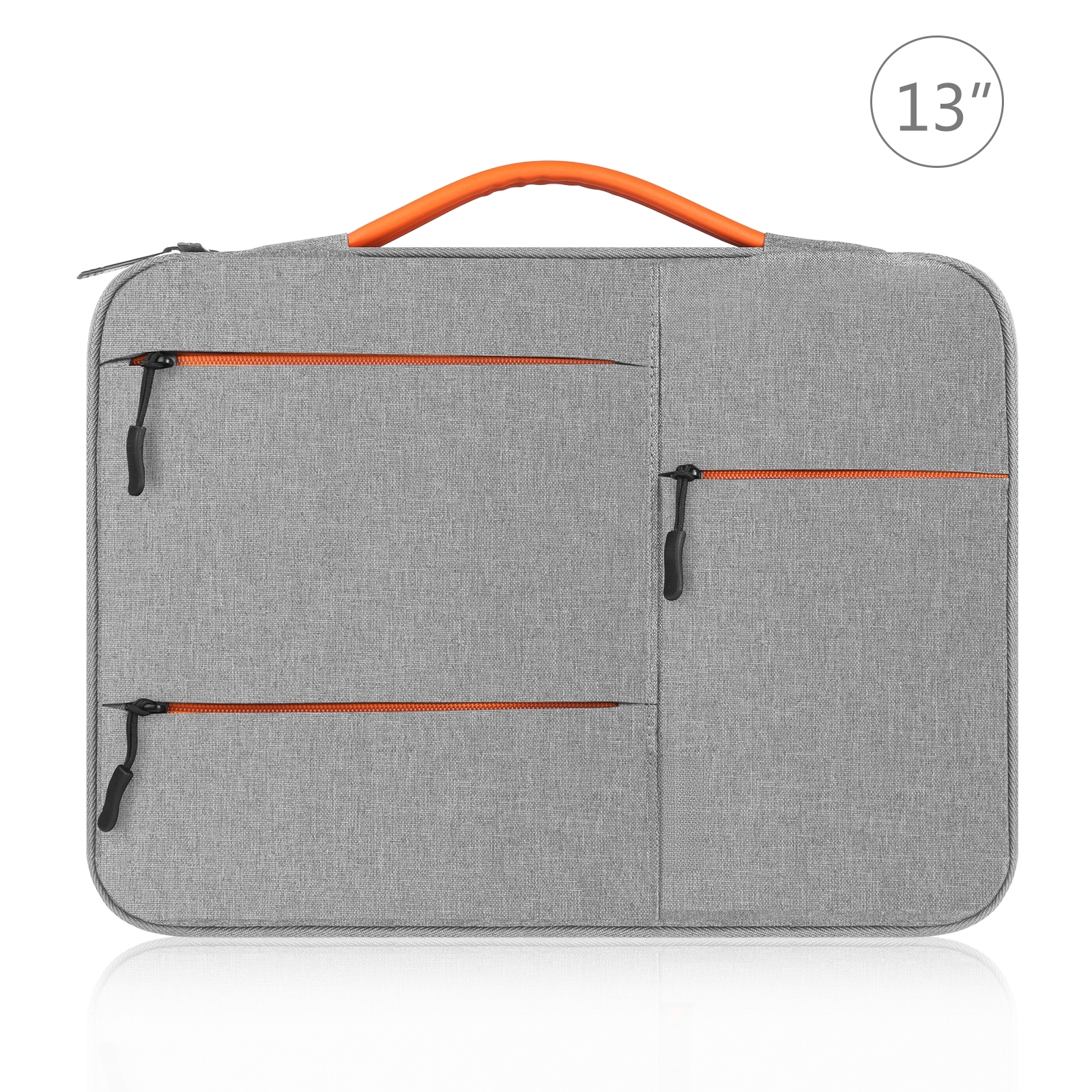 Чехол для ноутбука All Round Laptop Sleeve с четырехслойной защитой, водонепроницаемый, многофункциональное хранилище, совместим с MacBook Air/Pro, для ноутбуков 13/14/15 дюймов, Surface Laptop, Dell, размеры 13 дюймов (34.2*24.6*3см)/14 дюймов