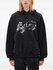 Худи Ann Demeulemeester Bardi, размер 48, , black/black