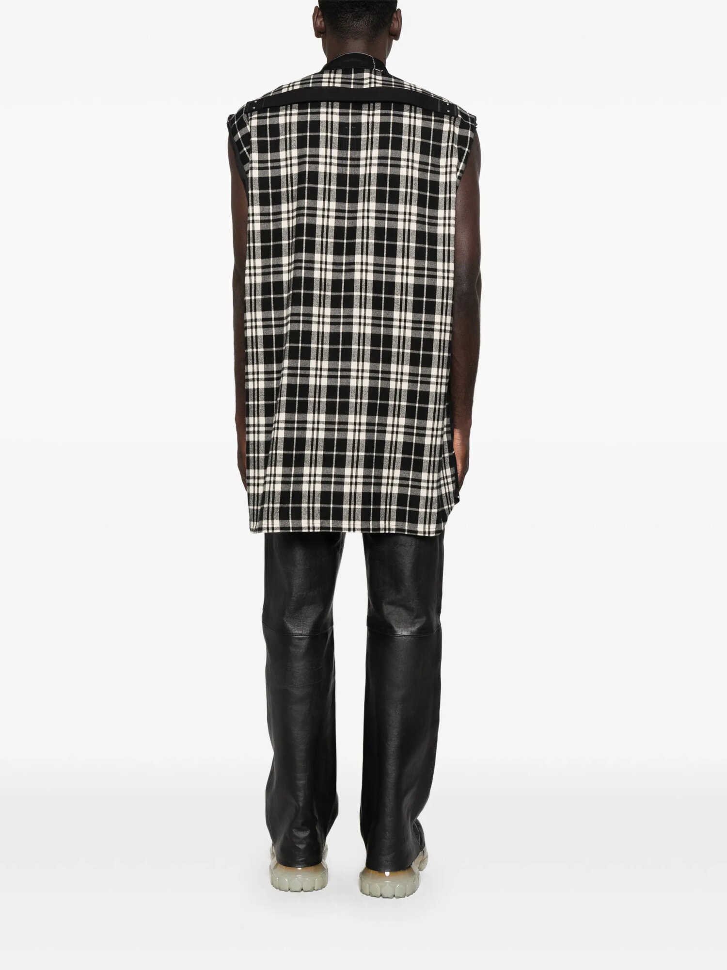 Топ Rick Owens Sleeveless top, размер 48, black/black — фото 1