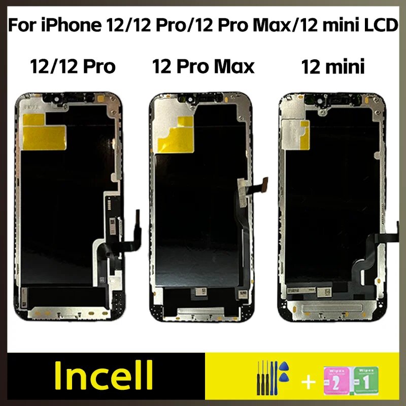 Дисплей для iPhone 12 Mini в сборе, черный