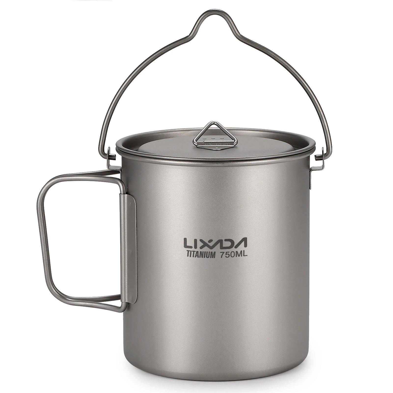 Кружка туристическая Lixada Titanium 750ml