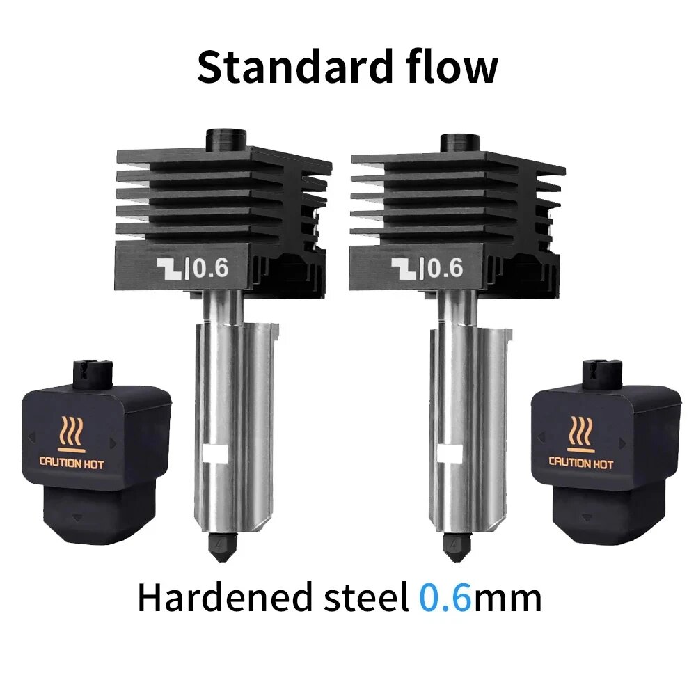 Хотэнд Standard Flow 0.6 мм для Bambu Lab H2D/H2S/H2C