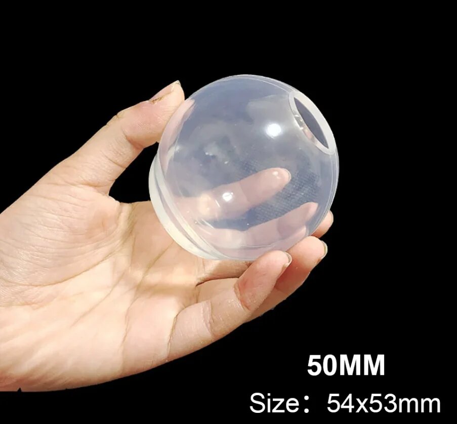 Силиконовая форма для смолы сфера 50mm, 5 шт