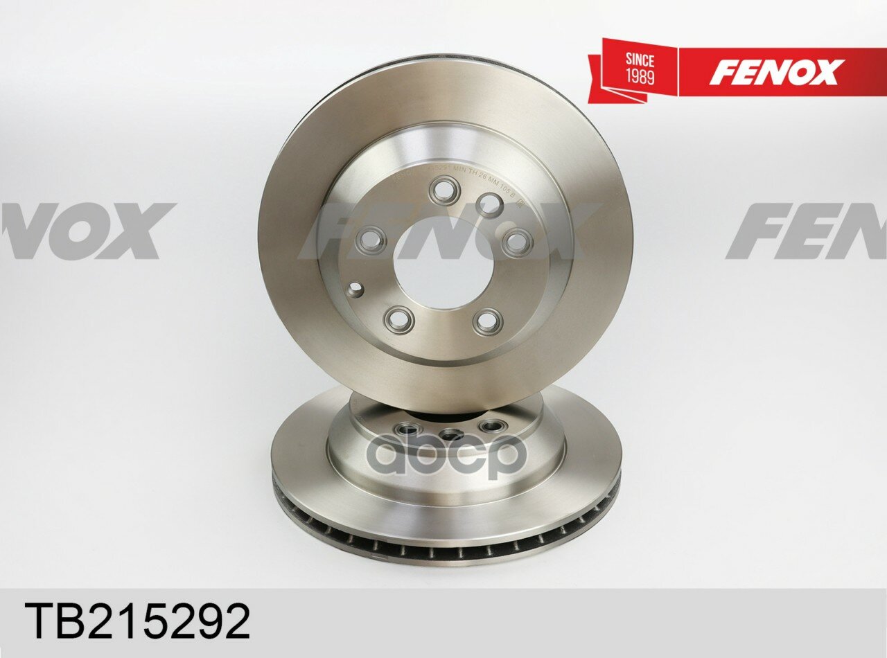 Диск тормозной Audi Q7 3.0TDi 06-, VW Touareg 3.0/3.2/5.0TDi 02-, Porsche Cayenne FENOX арт. TB215291