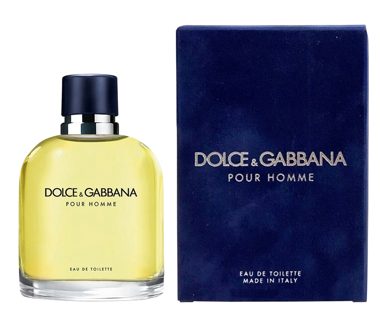 Туалетная вода Dolce & Gabbana Pour Homme 75 мл для мужчин / Дольче Габбана Пур Хом