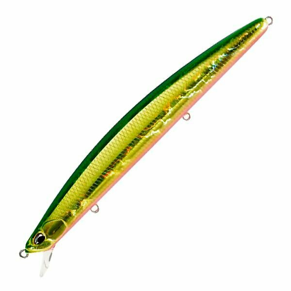 Воблер DUO Tide Minnow Lance 150 #ADA4159 Green Gold RB, всплывающий, 26,5 г.