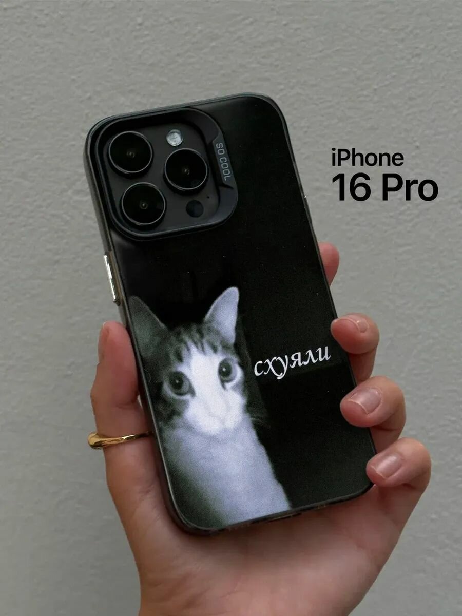 Чехол на Iphone 16 Pro мем