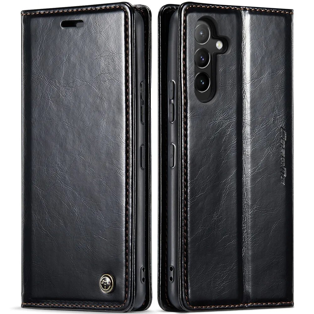 Caseme Кожаный книжка чехол для Samsung Galaxy A54 5G / Самсунг A54 5G с визитницей из экокожи