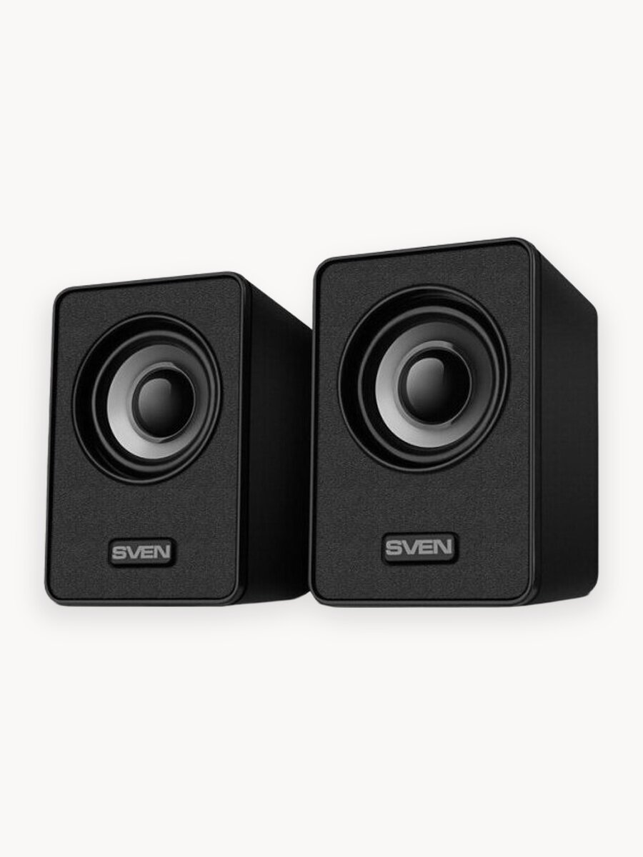 Колонки 2.0 Sven 135 черный 6 Вт USB