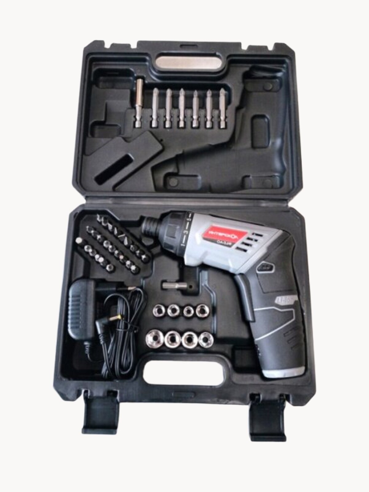 Отвертка аккумуляторная Интерскол ОА-3,6Ф (кейс)