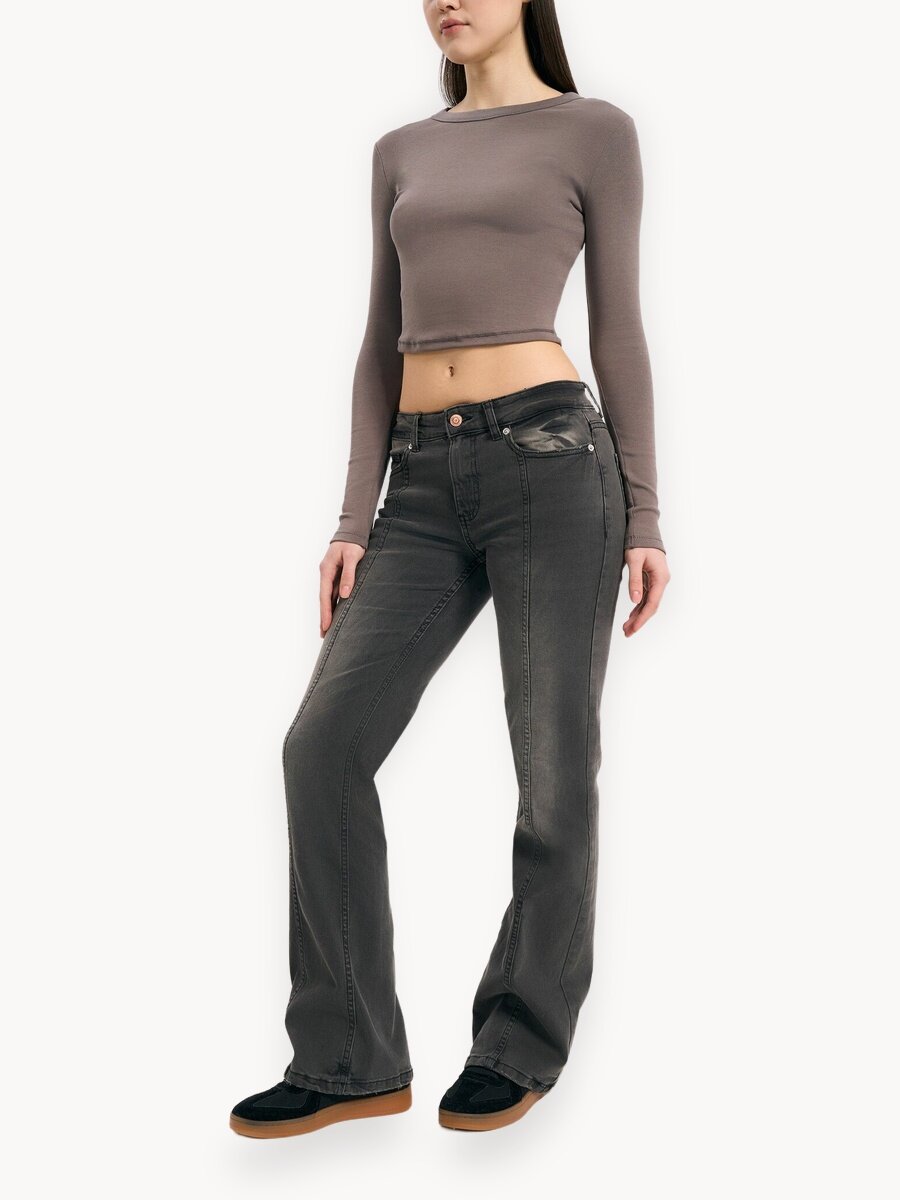 Джинсы клеш 