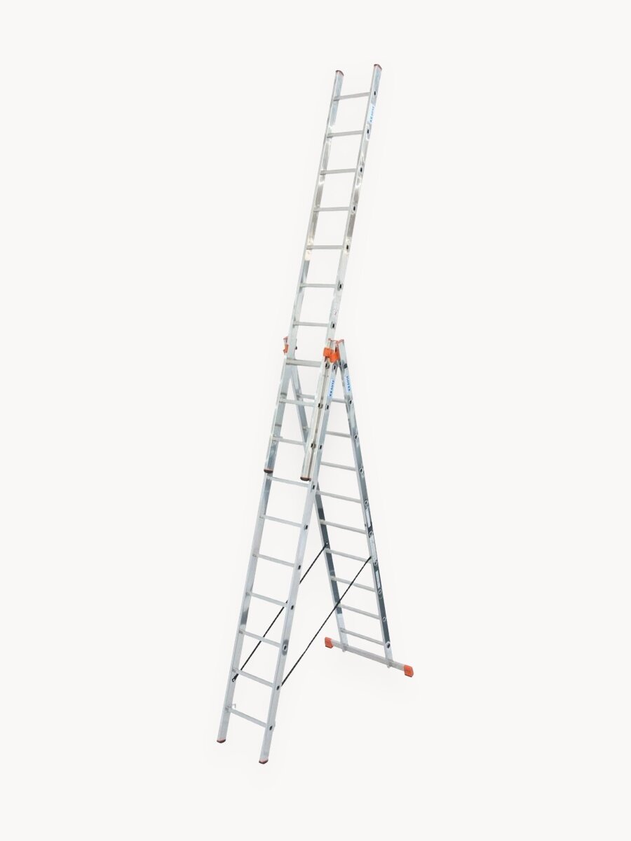 Лестница трехсекционная KRAUSE MONTO TRIBILO 3х10 (129680)