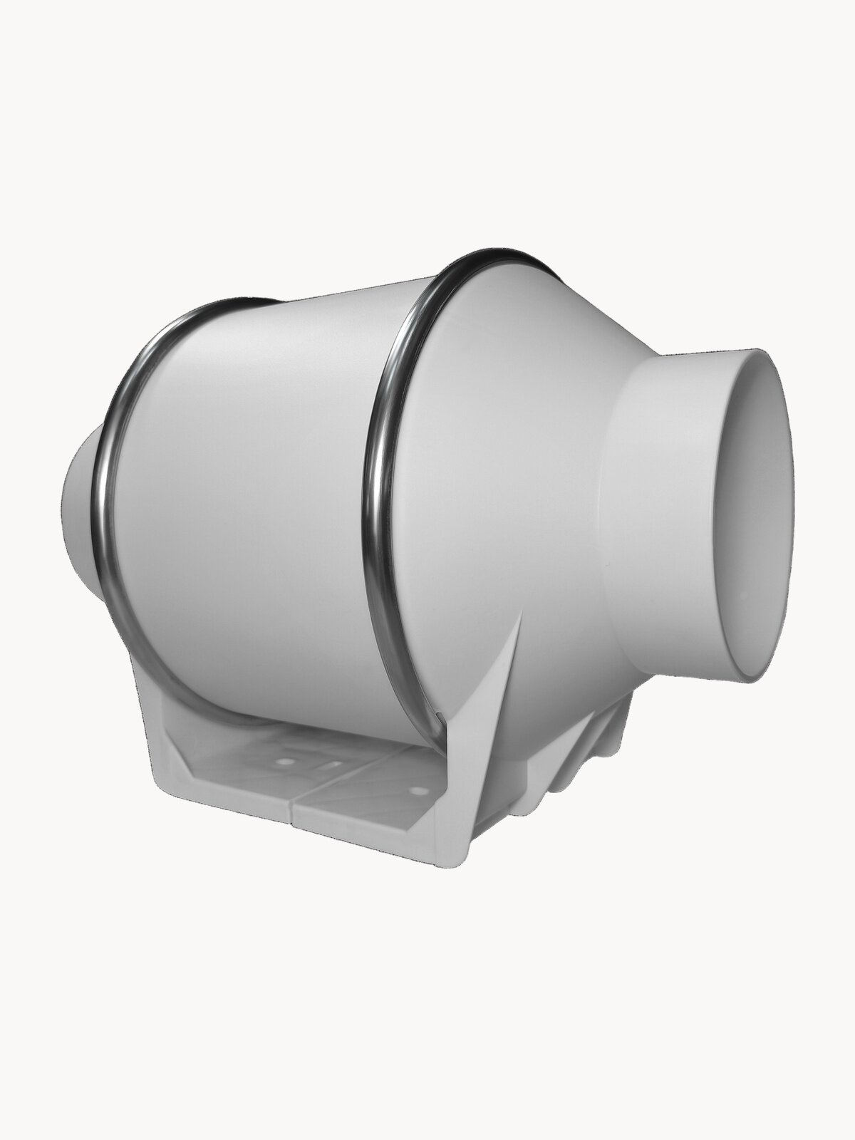 Вентилятор вытяжной канальный AIRPRO PRO-100 S, односкоростной, малошумный, с вилкой, D100