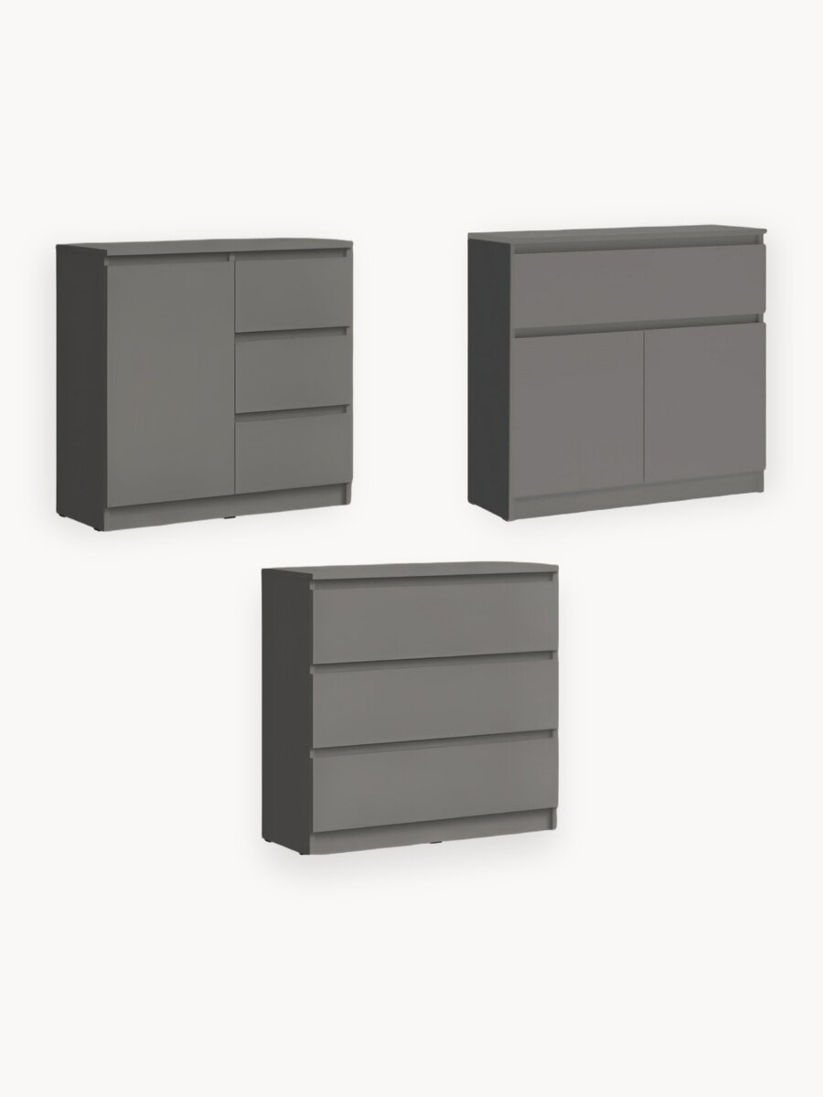 Комод МиФ Челси 240.6 x 33 x 76.8 см