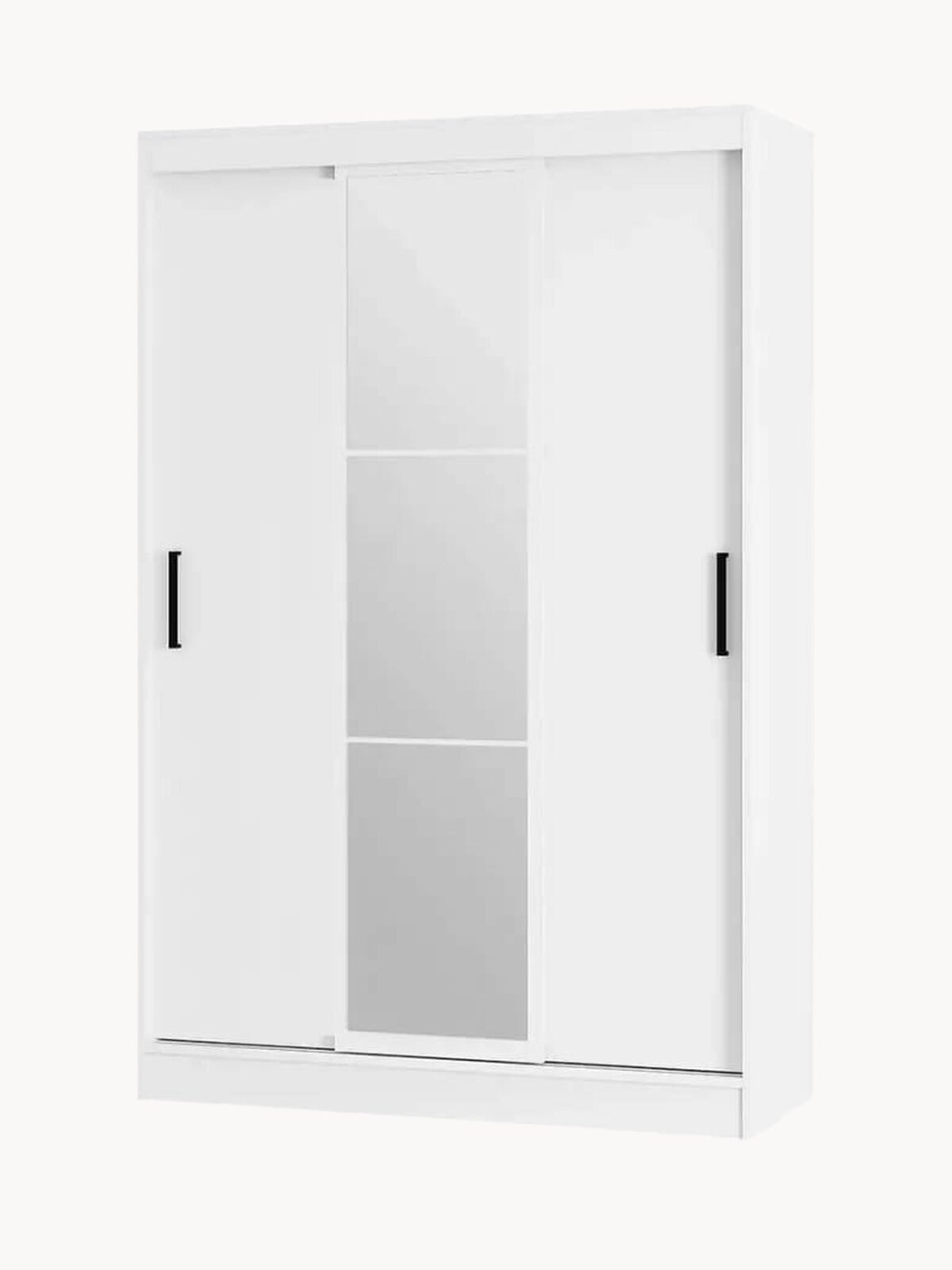 Шкаф-купе Томас ШКП-30 Белый ЛДСП, с зеркалом 1310х504х2000 мебельный РАЙ