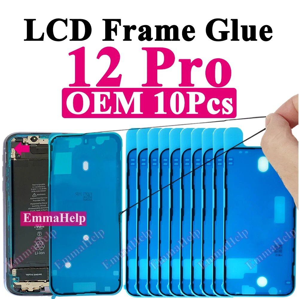 Водонепроницаемая наклейка для iPhone 12 Pro (10 шт.)