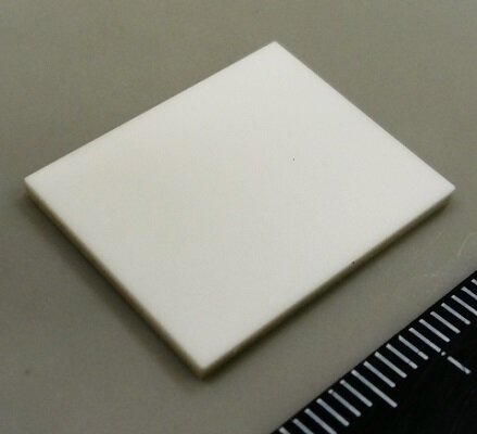 Подложка керамическая теплопроводящая из оксида алюминия Al2O3. ТО264 0,63 мм.(без отверстия) 10 шт.