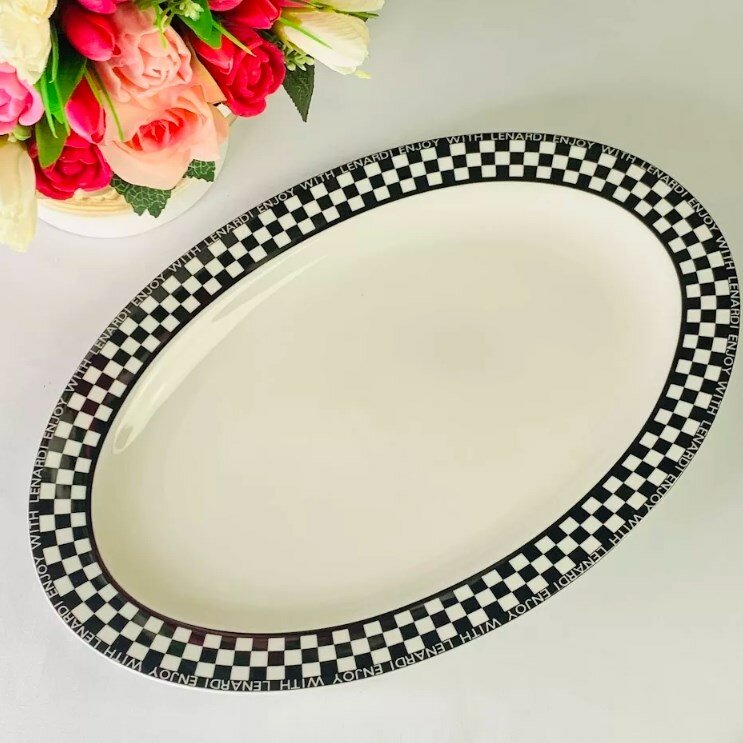 Набор из 2 овальных блюд 35,5см ENJOY 205-420 118-205-420