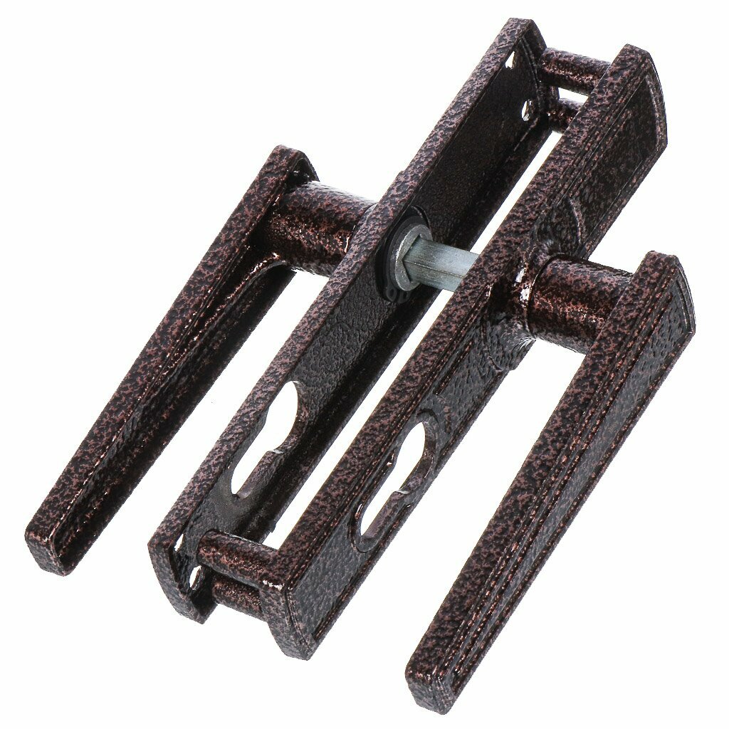 Ручка на планке Птимаш ЗВ4-3.01, медь, металл, 2 шт