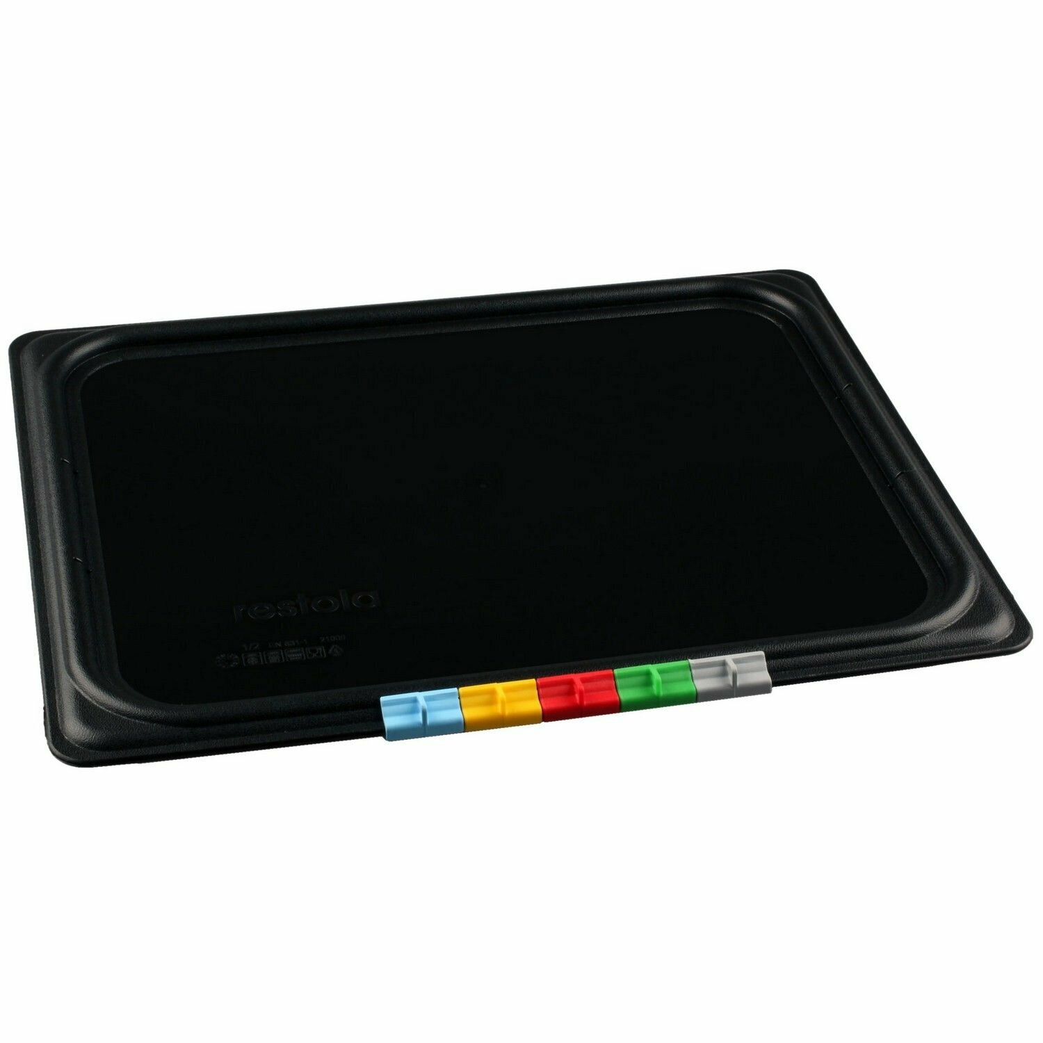 Крышка для гастроемкости 1/2 Restola 325х265мм, полипропилен, черный