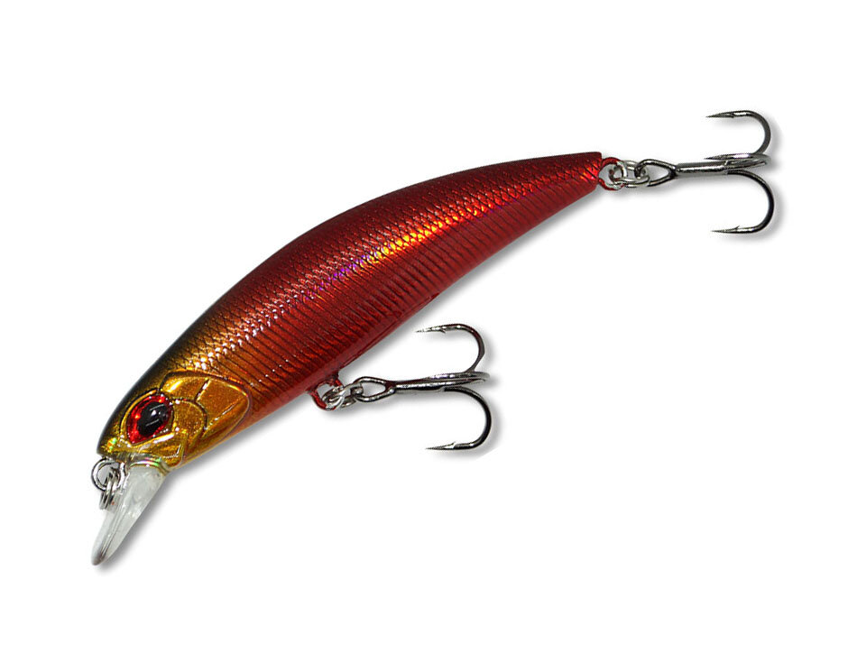 Воблер Kosadaka Nota minnow XS 60F плав, 60мм, 3.7г, 0.3-0.8м цвет BLR