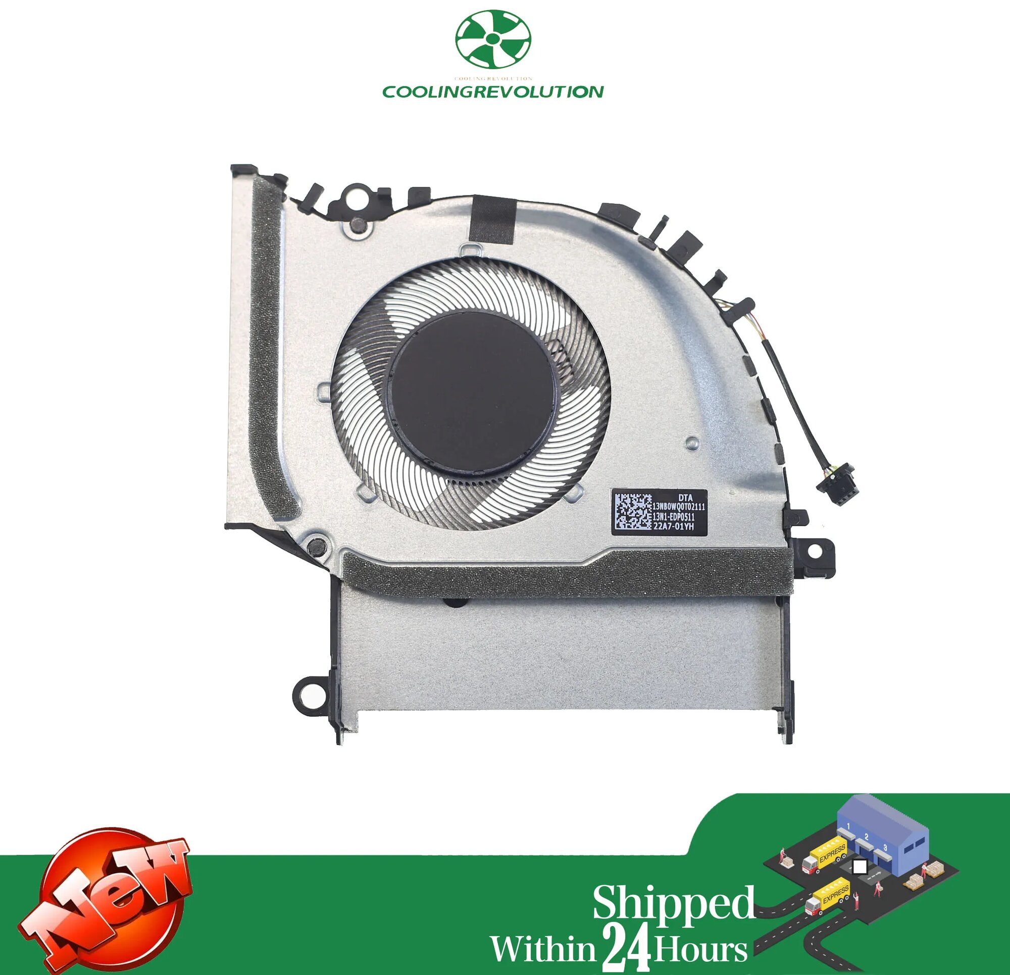 Процессор для ноутбука охлаждающий вентилятор для ASUS Vivobook 15X M1502 M1503 M1505 M1603 M1703 13NB0WQ0T02011N 13N1-EDP0501